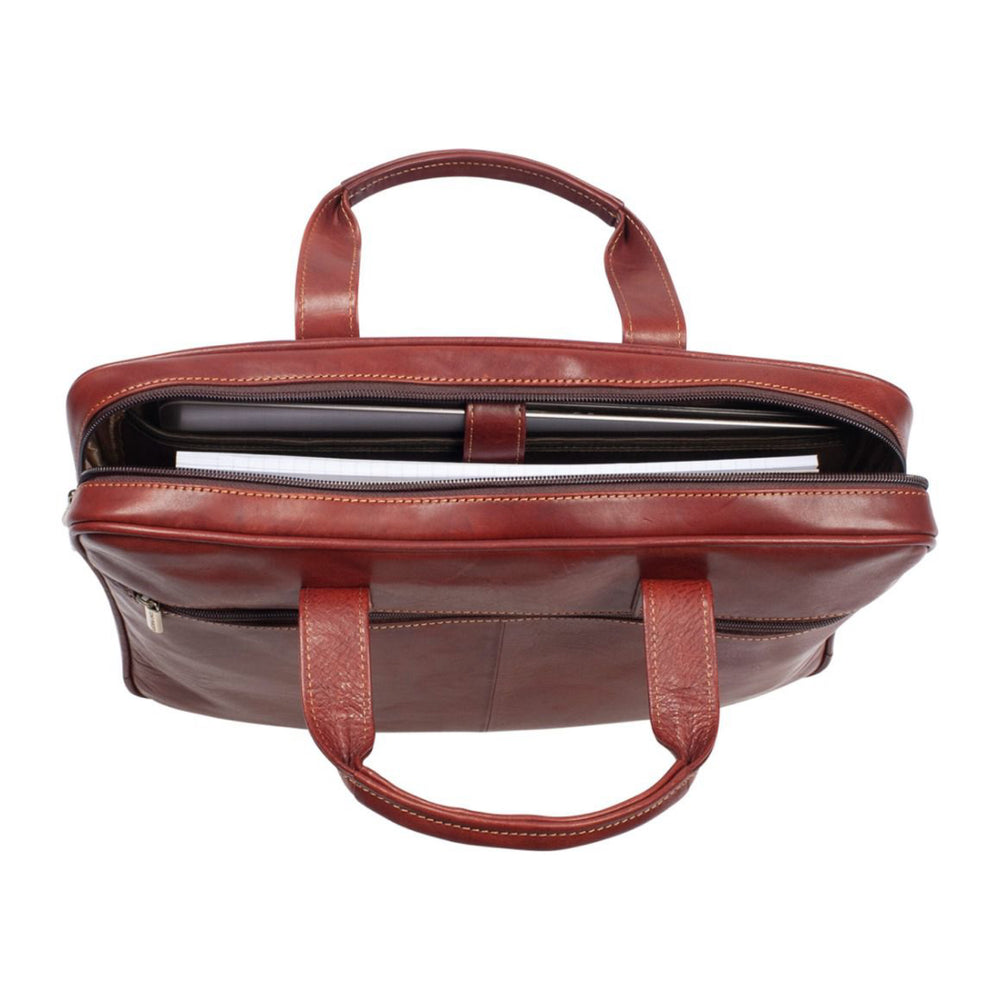 Tony Perotti - Laptoptas leer TE/LT/9967DB | De tassenzaak